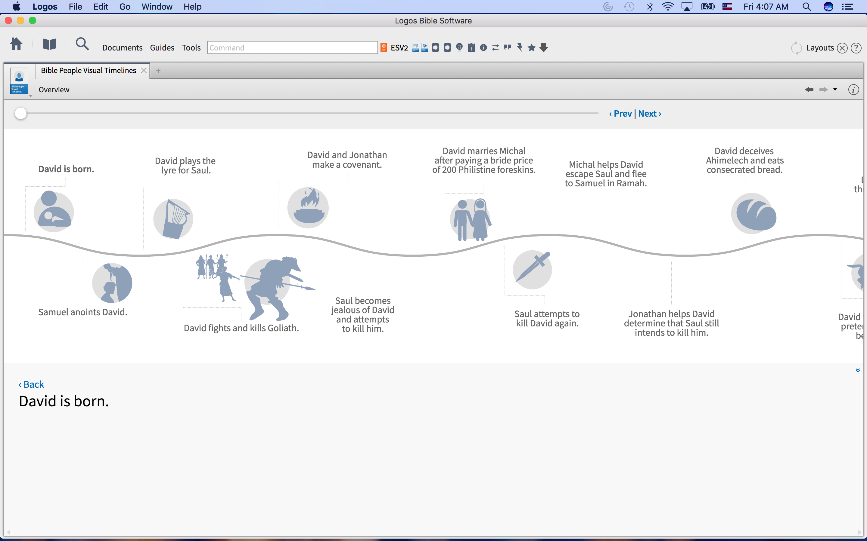 Chronology of King David's LIfe in Graph/Chart form? - Logos Community