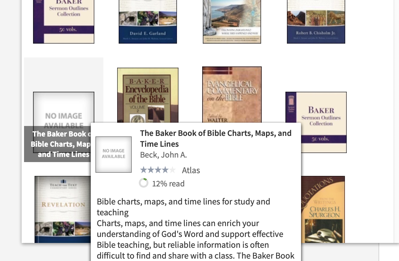 The Baker Book of Bible Charts, Maps, and Time Lines - Logos and Verbum ...