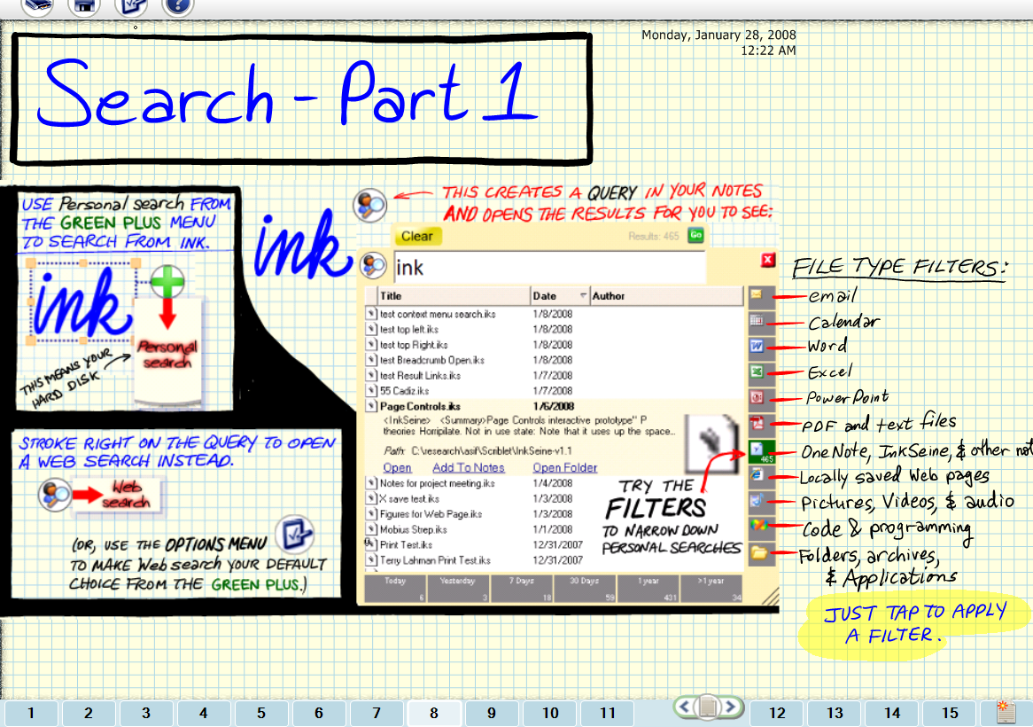 another piece of pretty killer software...InkSeine - Logos Community