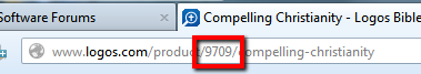 Is there a way to see the Logos item number from with L4 itself ...