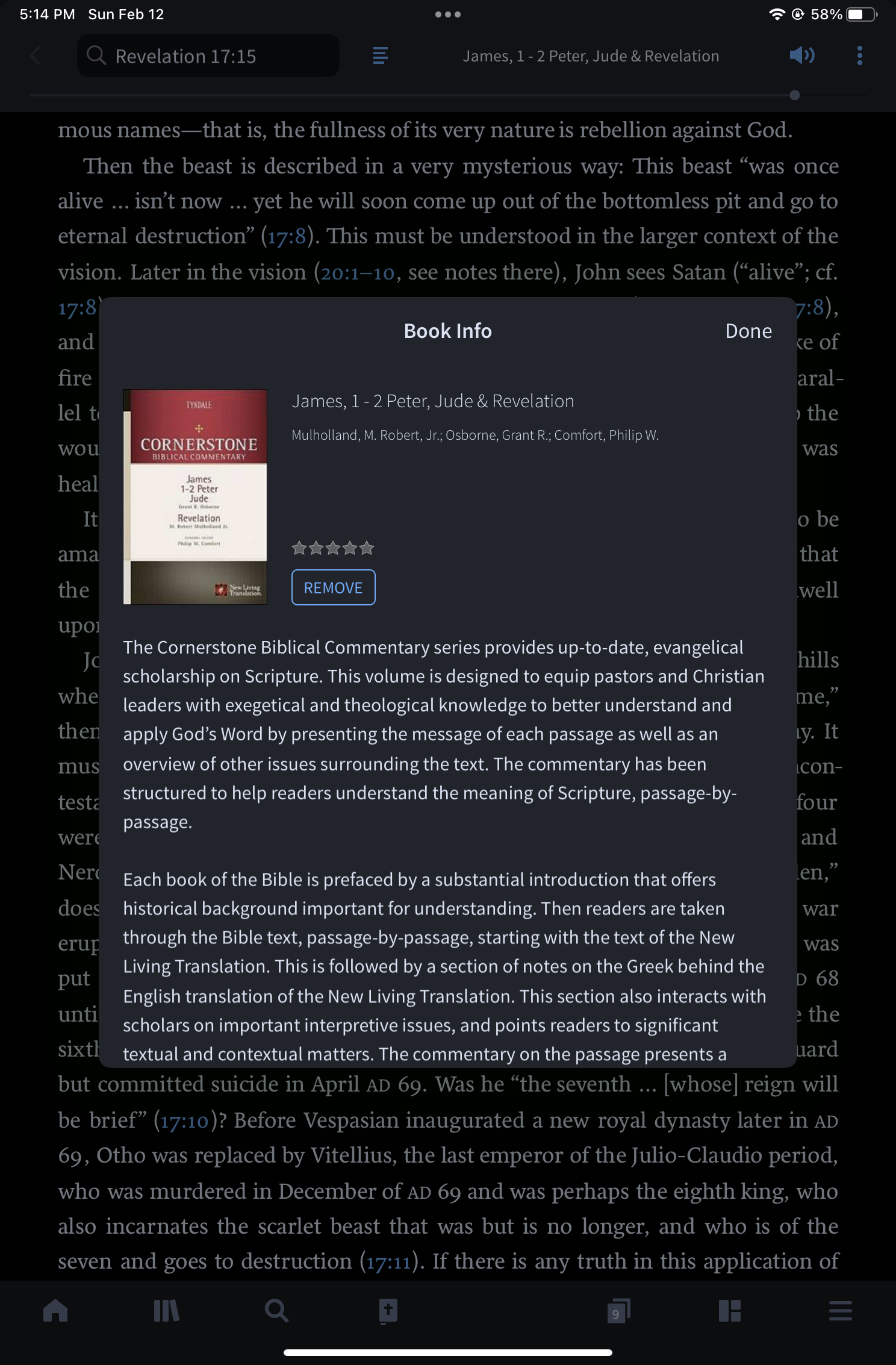 Issue with some Logos Resources: Final spaces are included in sentences ...