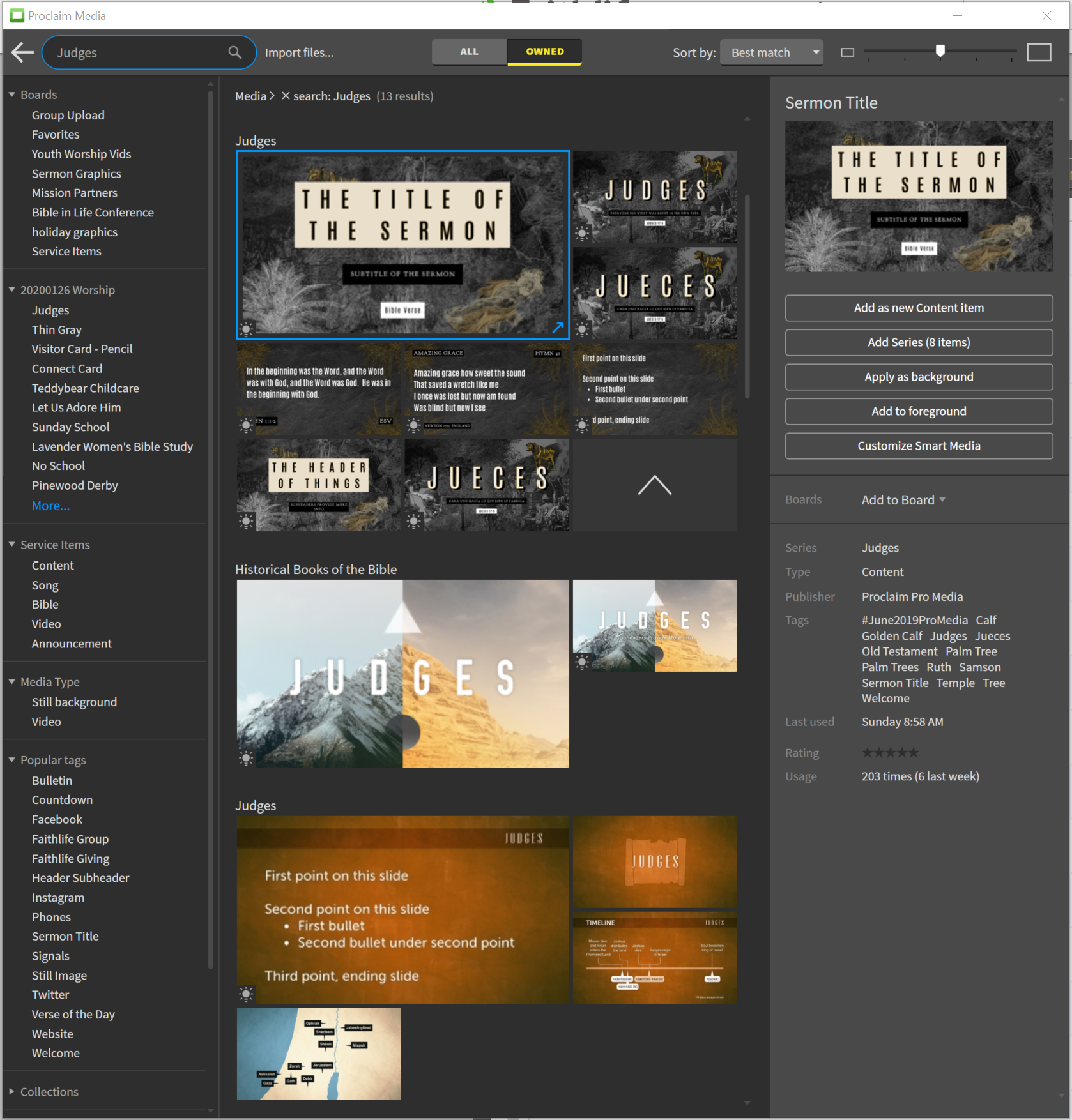 Sermon Editor only accesses SOME of Logos Templates - Logos Community