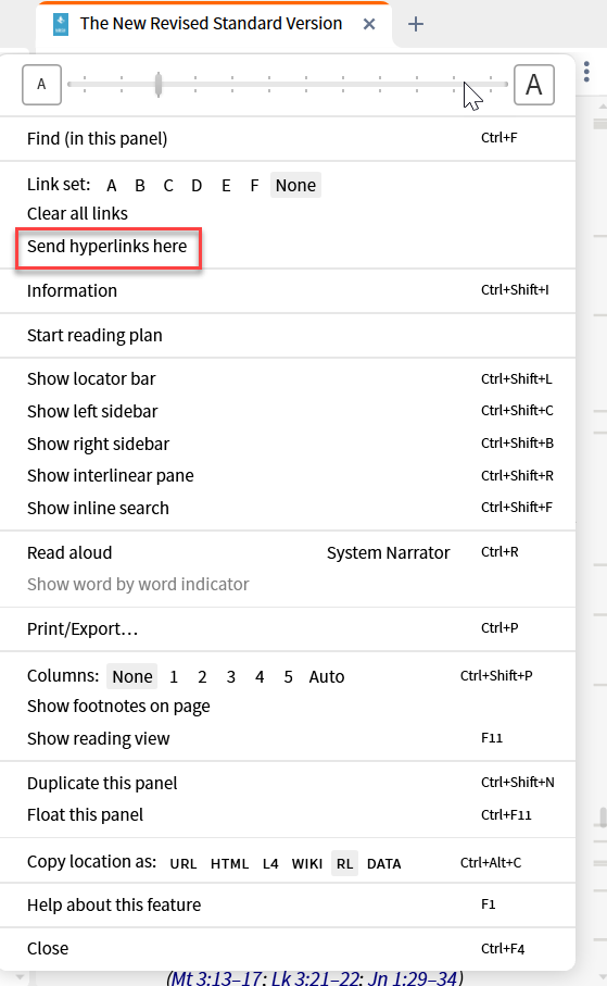 L/V 10+ Tip of the Day #172 Open hyperlinks in open Bible - Logos Community