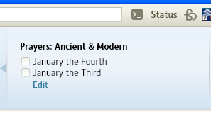 BUG: Prayer list sense of time — Logos Community