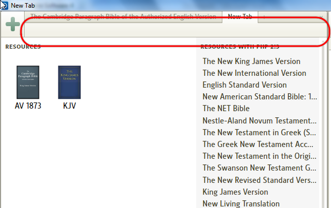 Shortcut Bar Labels - Logos Community