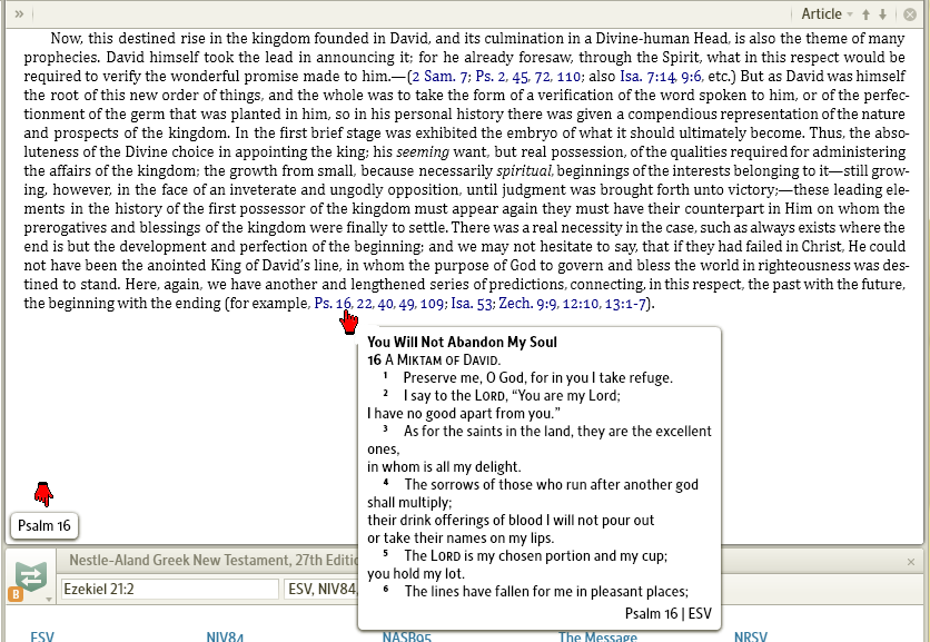 PBB: Bible Link Display Issue - Logos Community