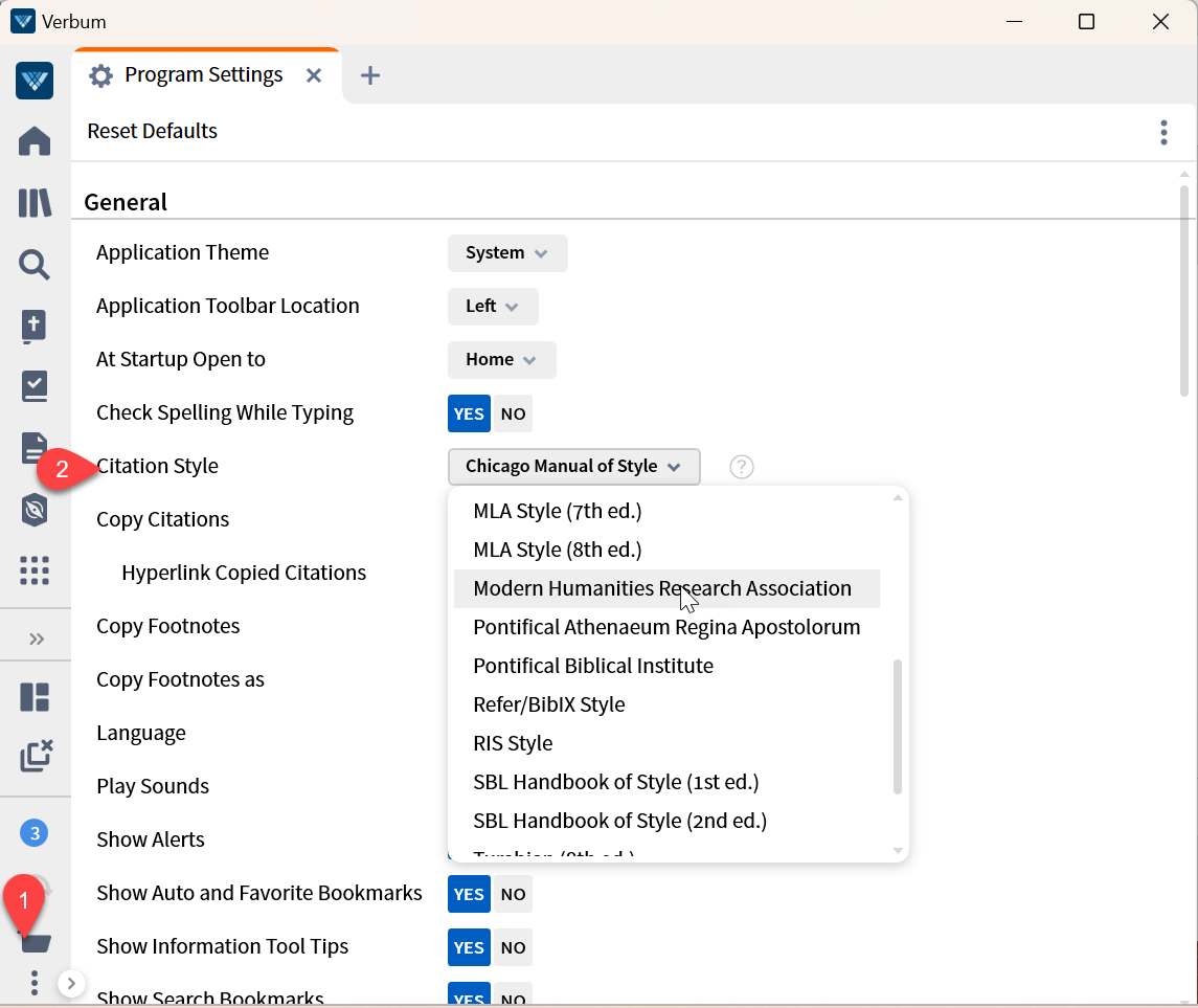Formatting references when pasting into Microsoft Word - Logos and ...