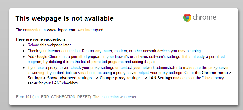 Logos.com main site down? — Logos Community