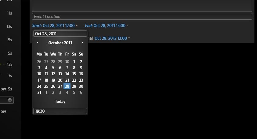 Bug: Date settings in signal/'Calendar Event' — Logos Community