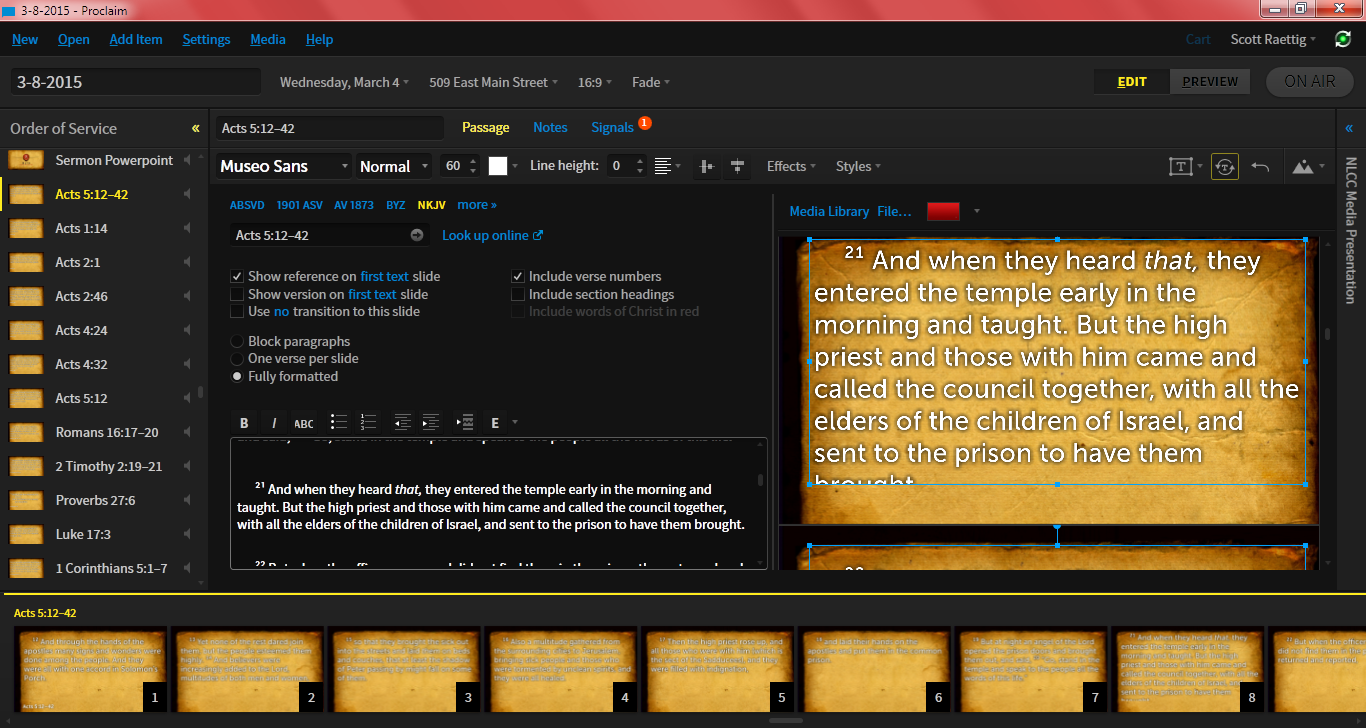 Bible text clipping — Logos Community