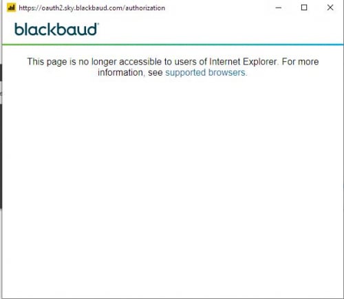 Power BI Connector - PowerBI opening sign in to Blackbaud in ...