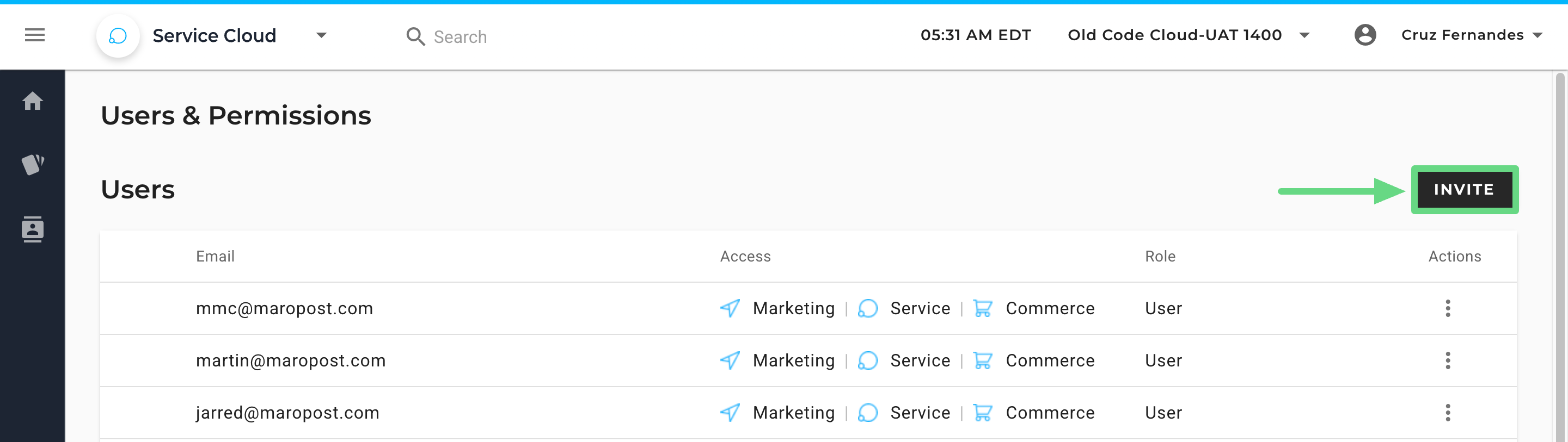 Managing Users and Permissions in Service Cloud - Maropost Community