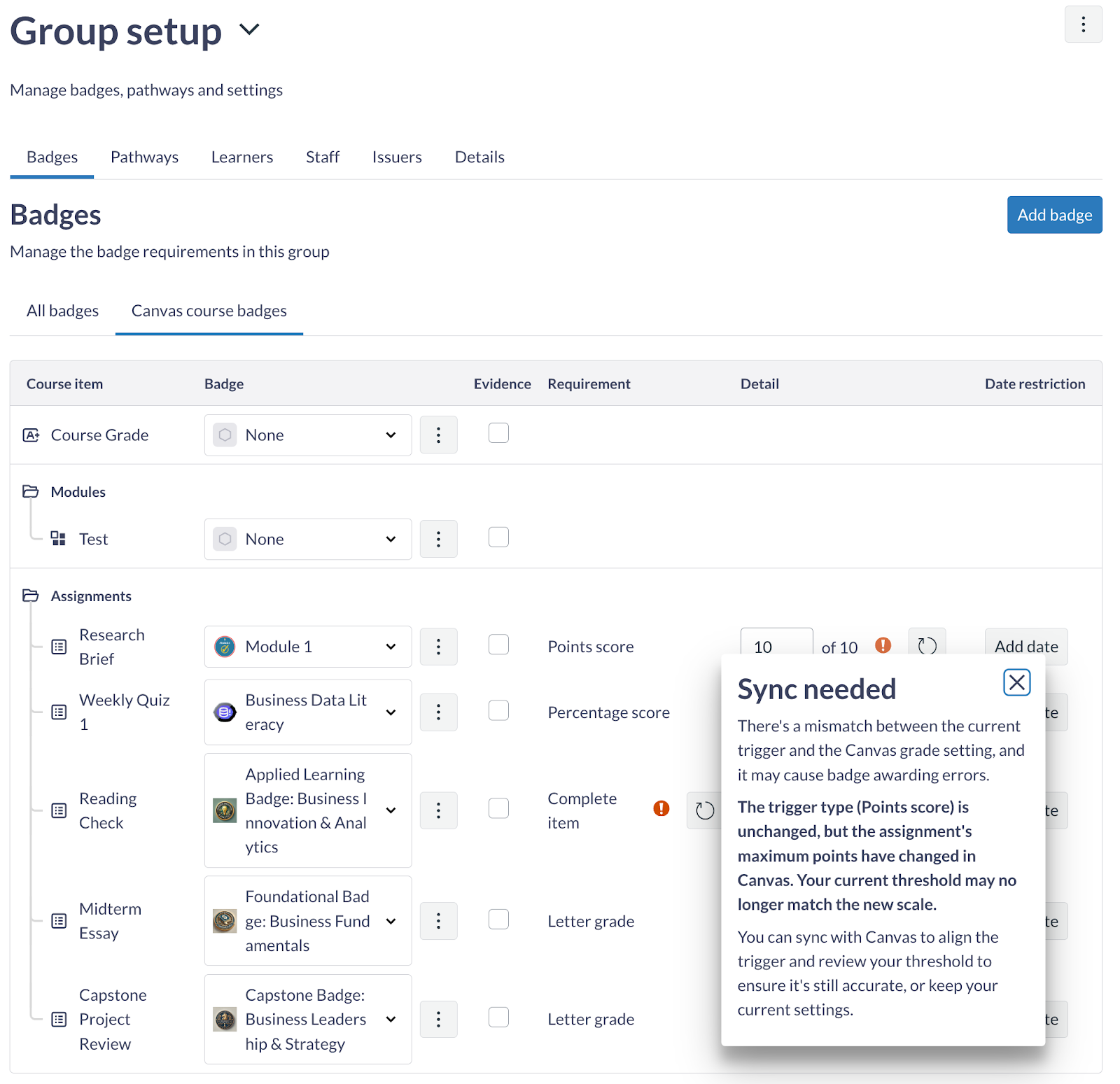 Parchment Digital Badges: Smarter Badge Awarding That Matches Canvas ...