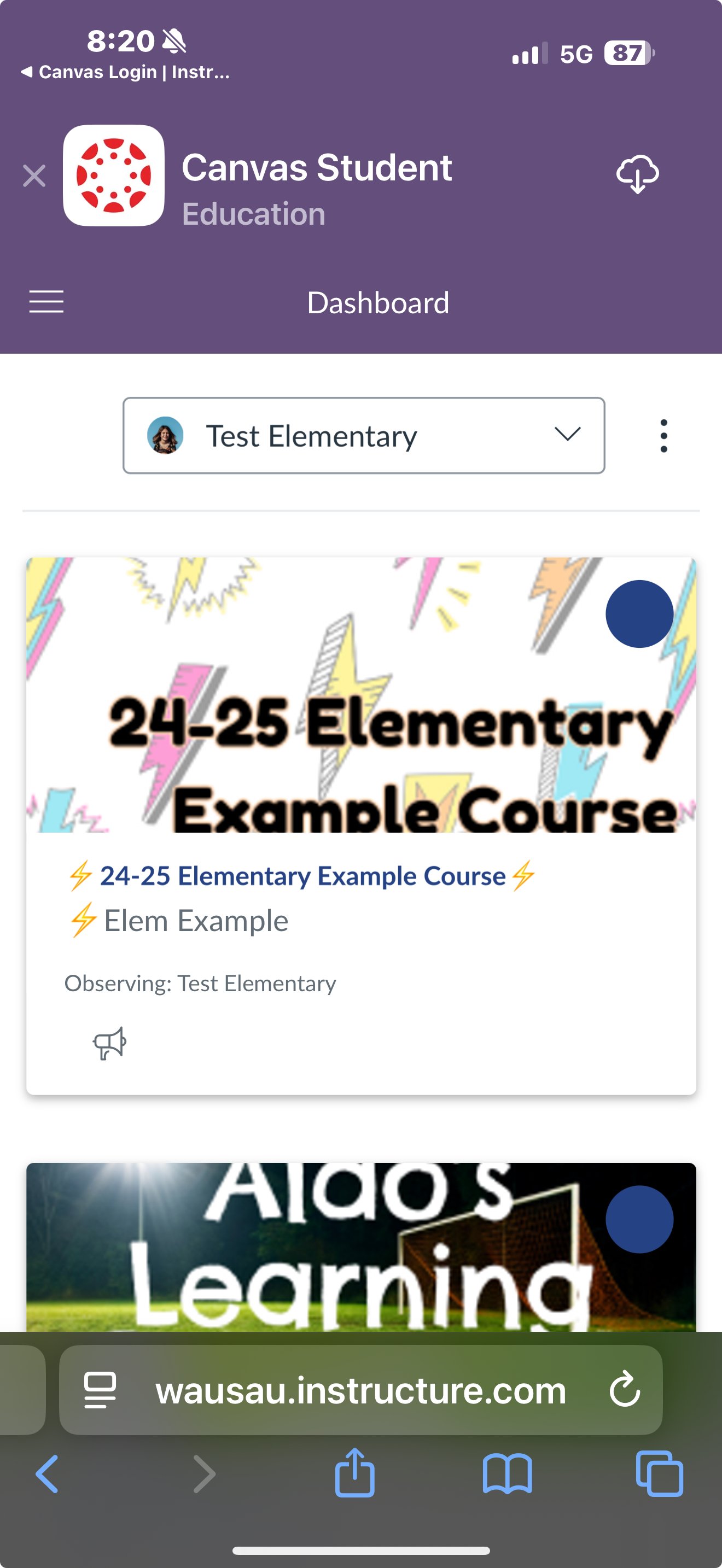 Canvas "Student App" Install Suggestion - Not helpful for Observers ...