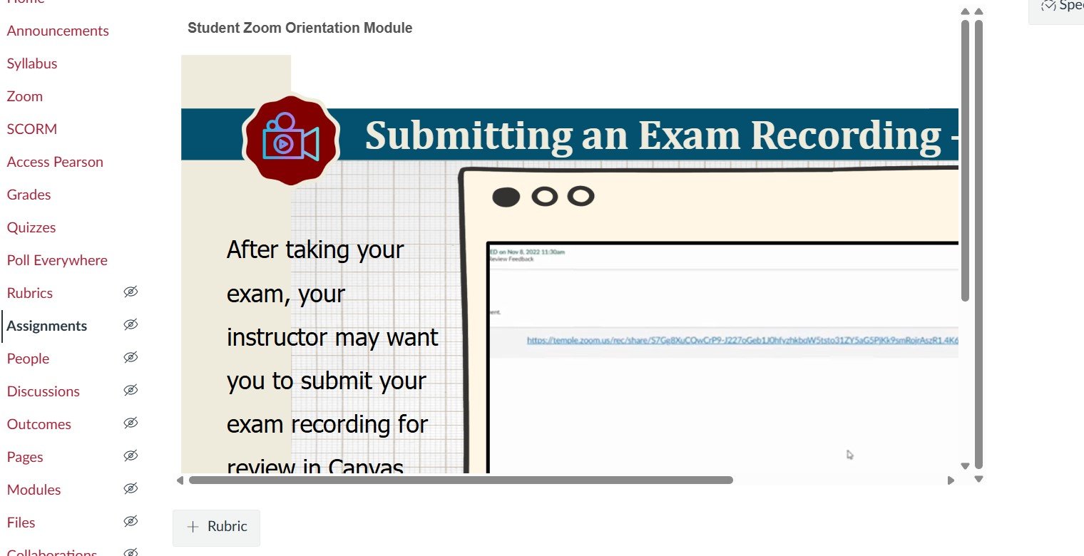 Making SCORM videos bigger - Instructure Community