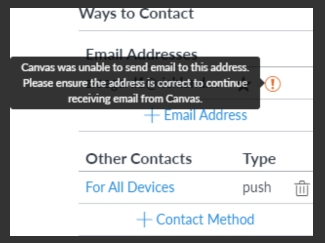 How do I Create A Confirmed Communication Channel? - Instructure Community
