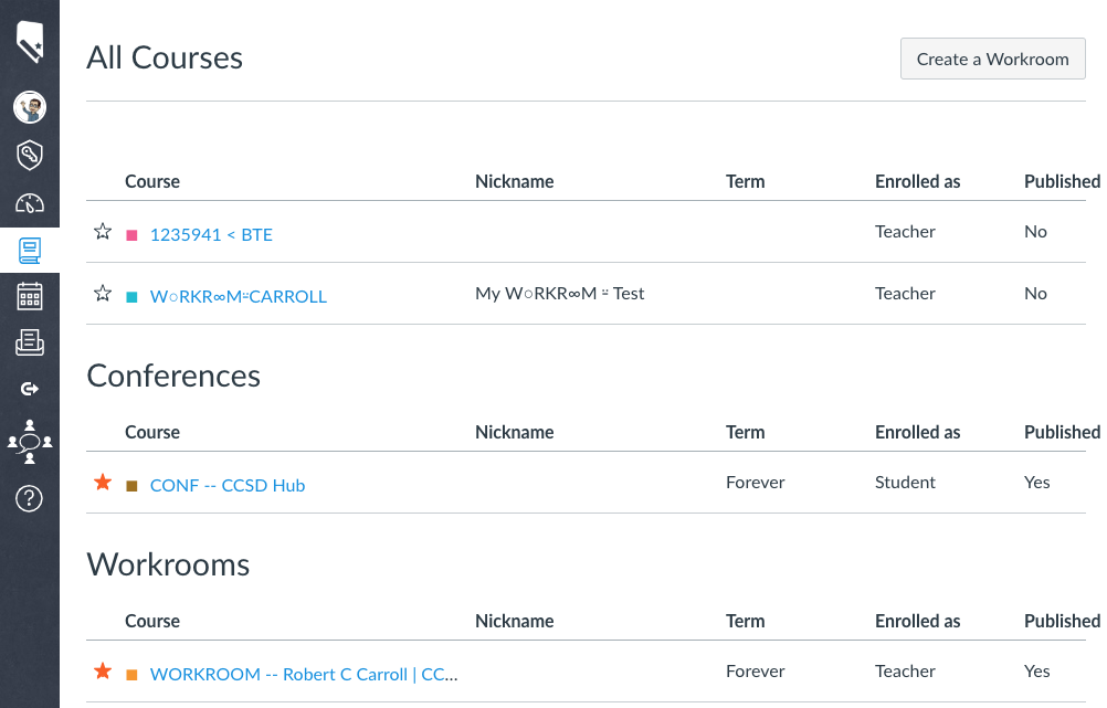 How can I add "course code" to All Courses and Admin Courses via JS ...