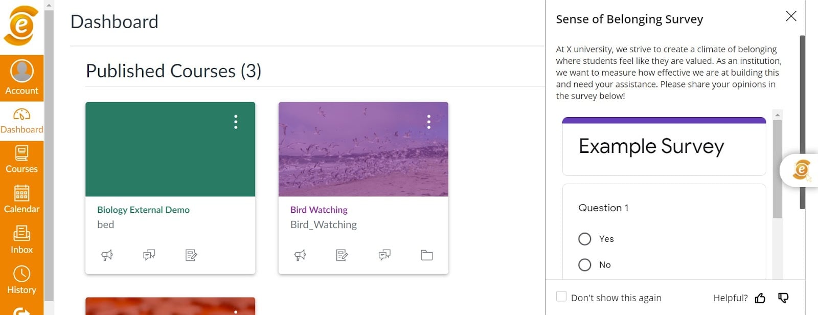 Using Impact Messaging to Survey Students’ Sense of Belonging ...