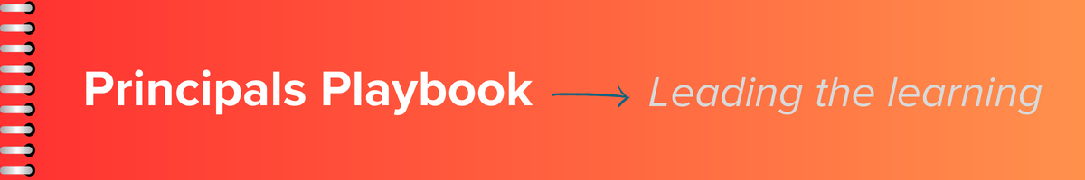 Principal Playbook Mini Series - Transparency, Efficiency ...