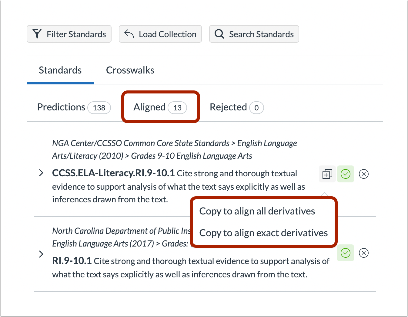 Elevate Standards Alignment Release Notes (2023-12-21) - Instructure ...