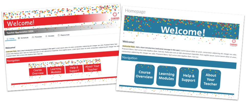 Brightening Classrooms with Confetti: Teacher Appreciation Day Canvas ...