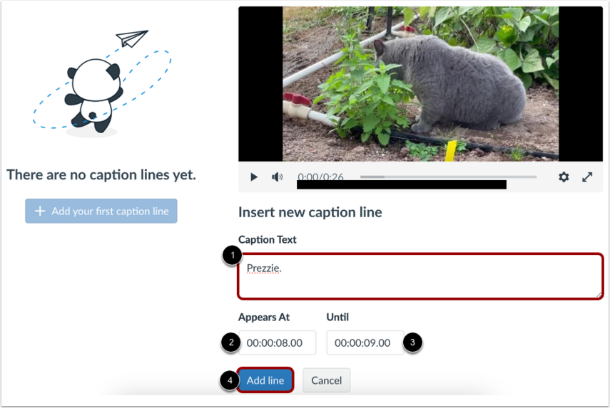 How do I create captions for media in Studio? - Instructure Community