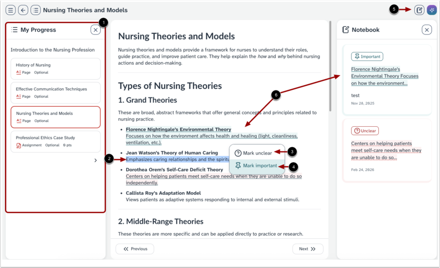 How do I use the Notebook in Canvas Career? - Instructure Community