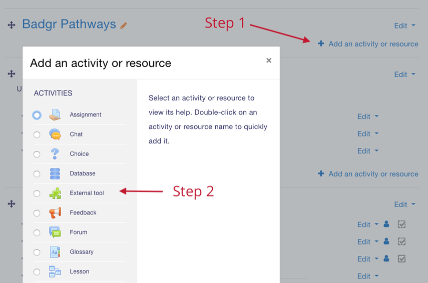Parchment Digital Badges Pathways LTI app for Moodle - Instructure ...
