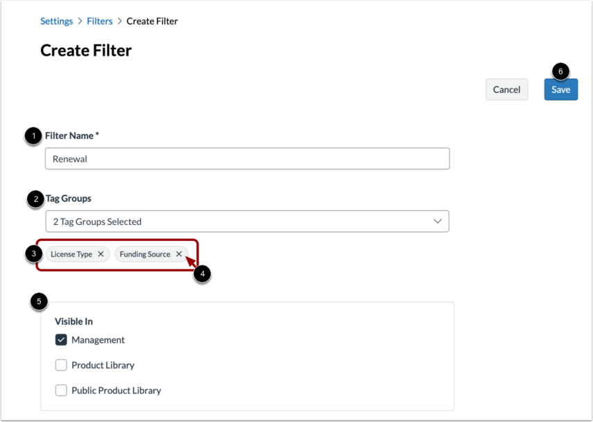 ¿Cómo puedo crear y gestionar filtros? - Instructure Community