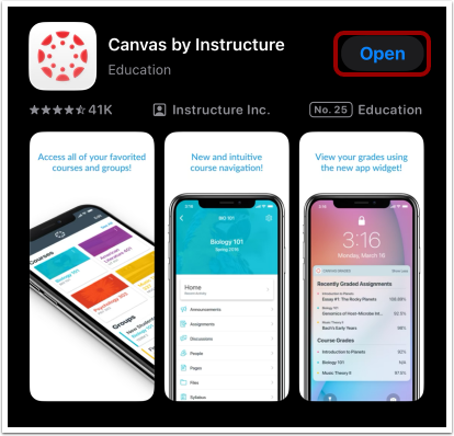 How do I download the Canvas app on my iOS device? - Instructure Community