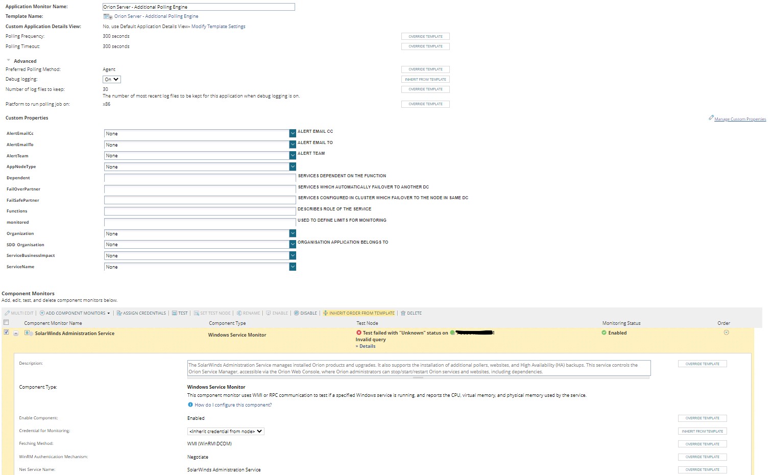 Windows Service Monitor shows Unknown - THWACK