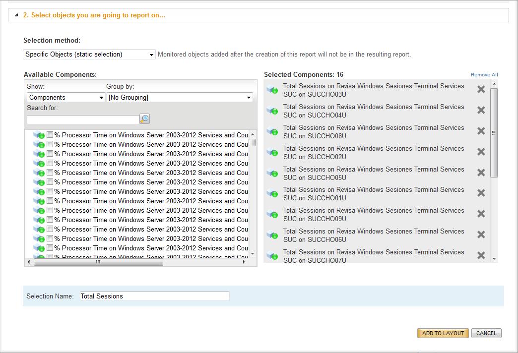 Problem with custom report - Can't graph multiple statistic data - THWACK