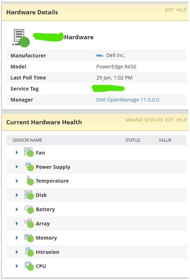 With Dell OpenManage "OMSA" end of life how do we use WMI or SNMP to leverage the hardware ...