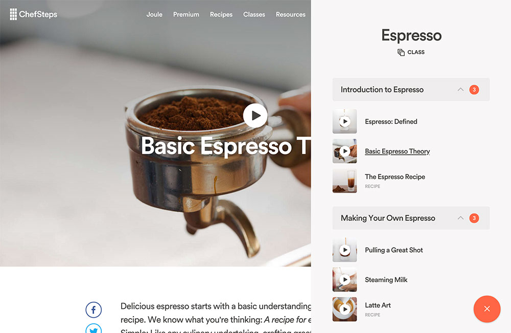 New ChefSteps Class Design - ChefSteps Community