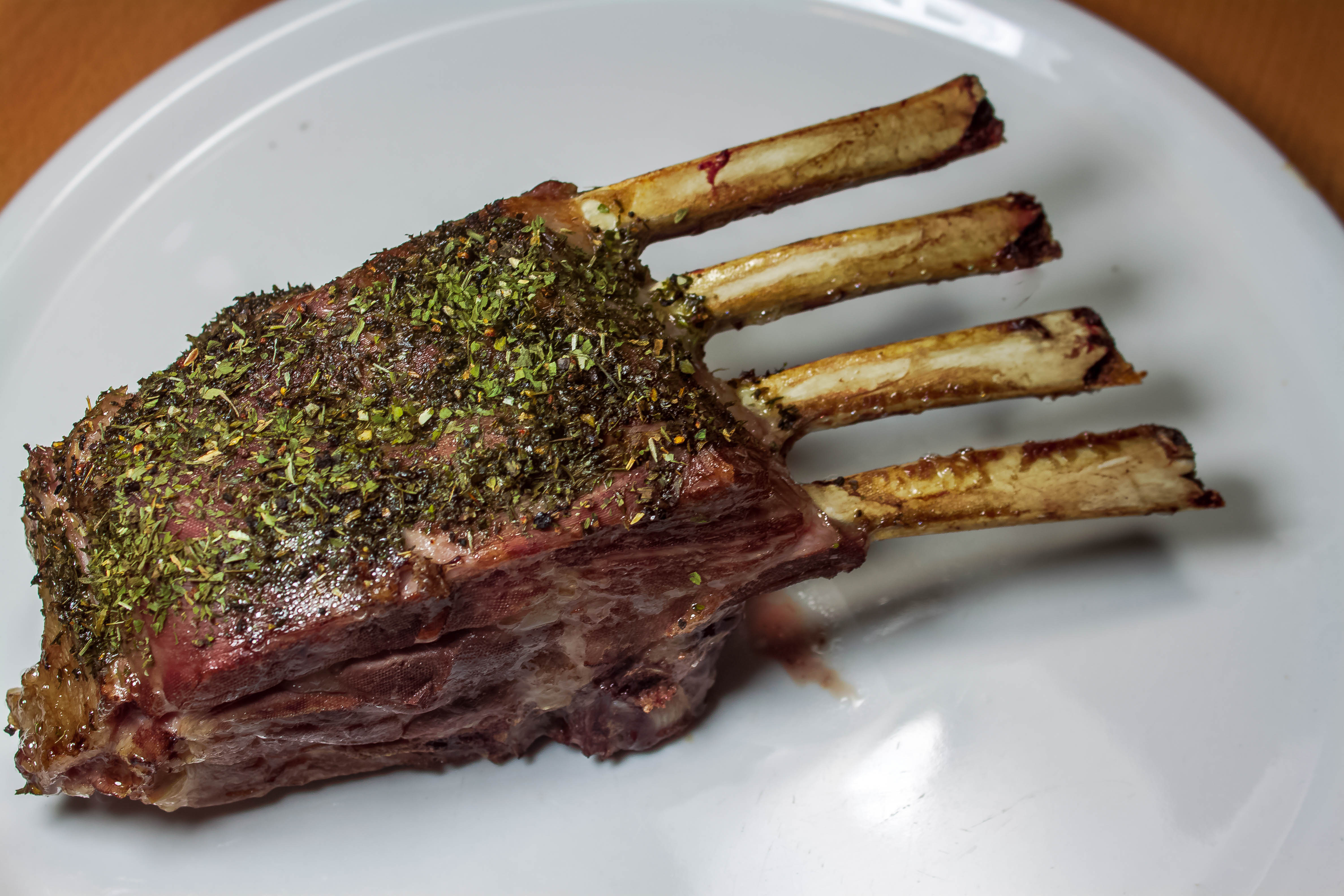 Rack of lamb in herb crust. - ChefSteps Community