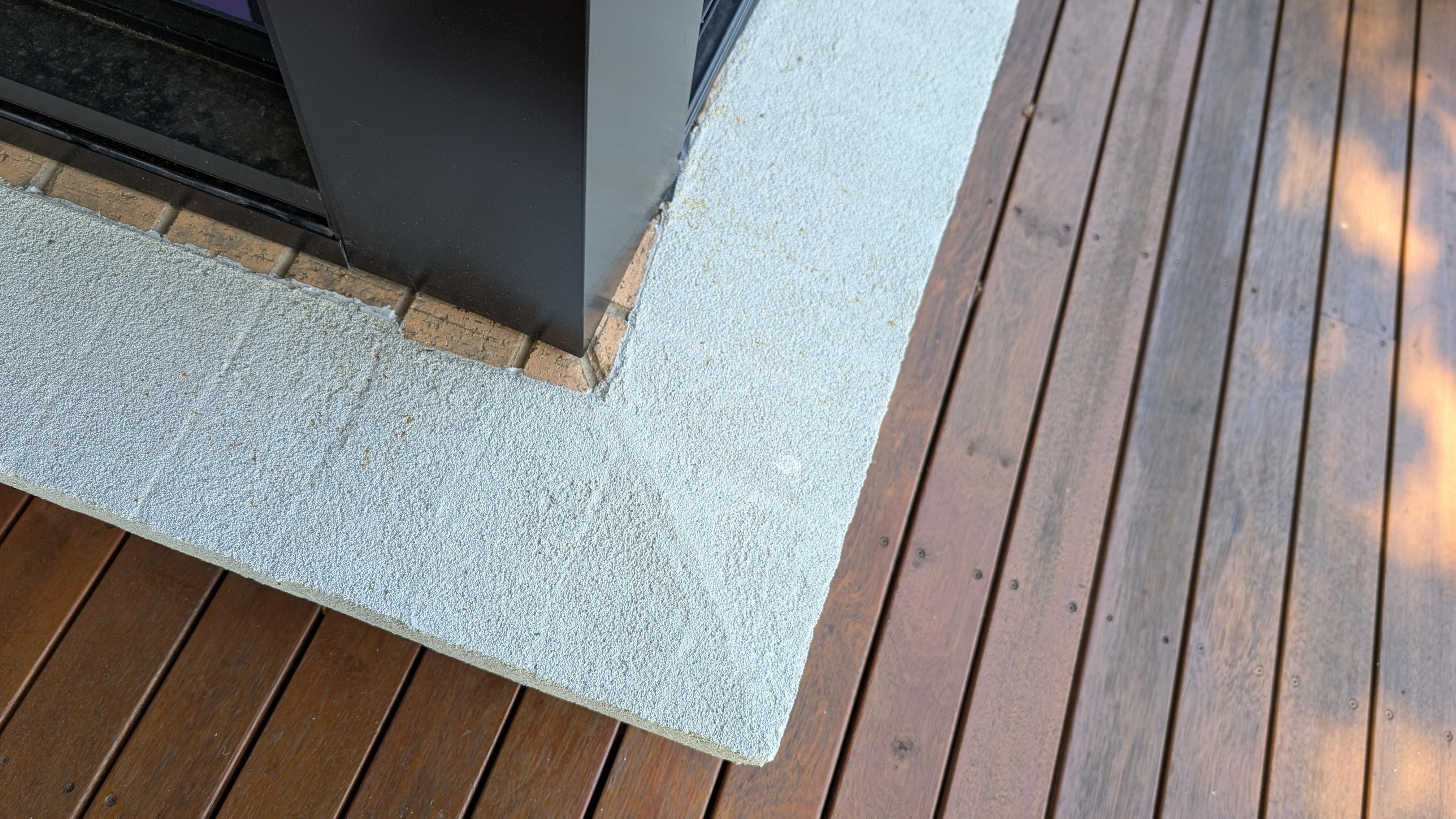 How to fix gaps in rendering over brick? - Bunnings Workshop community