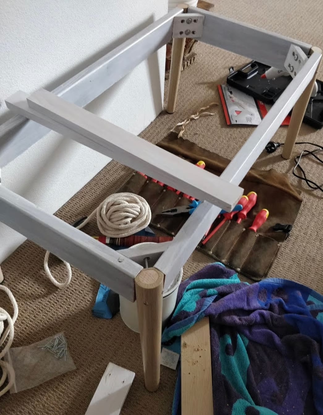 Woven rope bench - Bunnings Workshop community