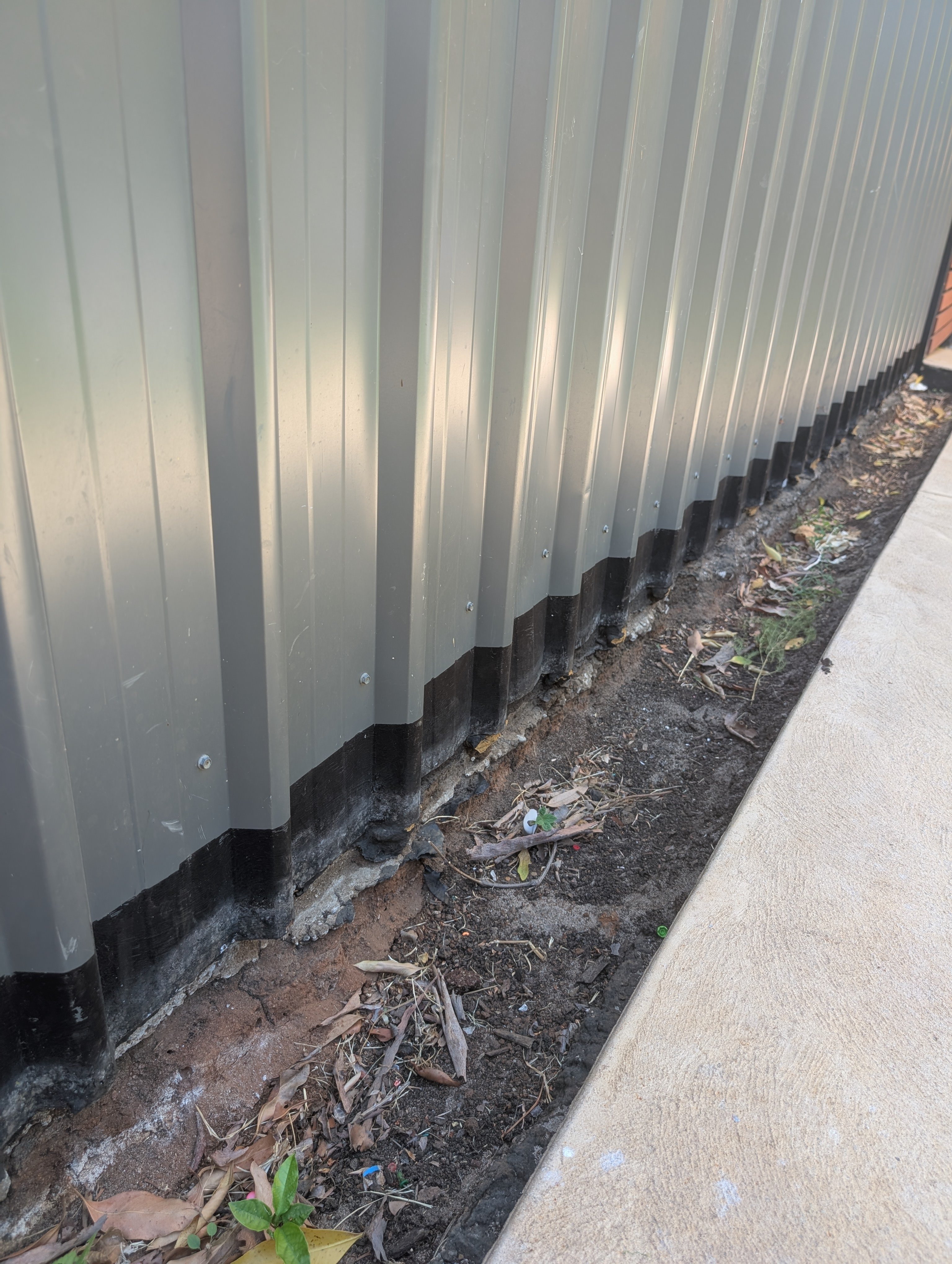How to waterproof shed with trimdek profile on concrete pad? - Bunnings ...