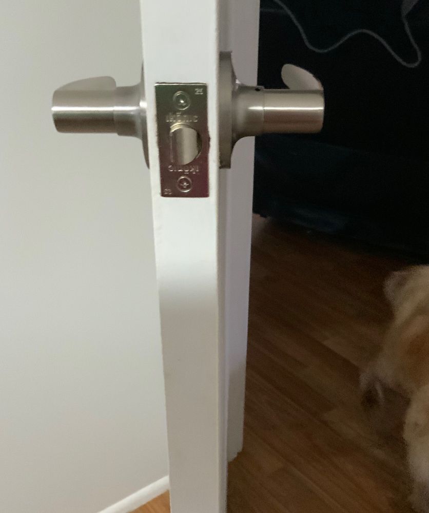 How to fix Ikonic passage lever opening door upwards and not downwards ...