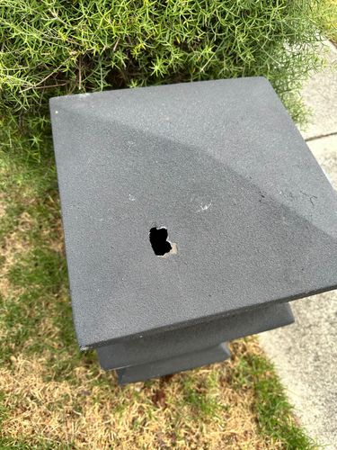 How to fix hole in mailbox? - Bunnings Workshop community