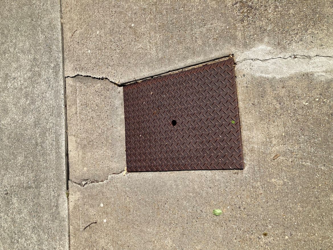 How to fix concrete around water meter hole? - Bunnings Workshop community