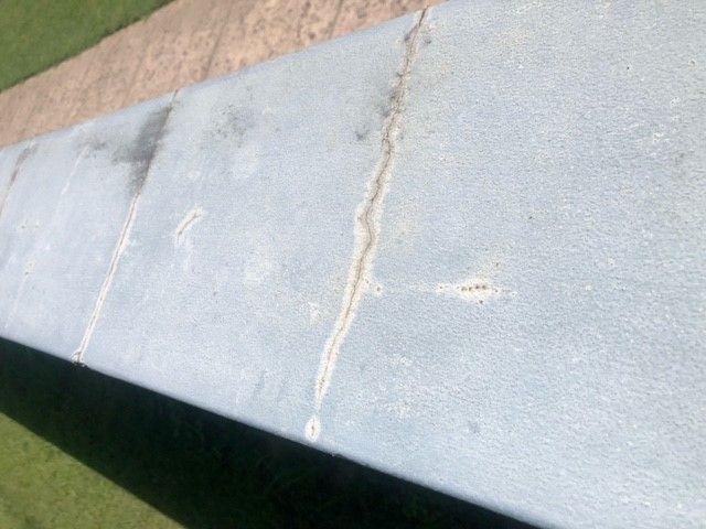 How to fix a cracked rendered fence? - Bunnings Workshop community