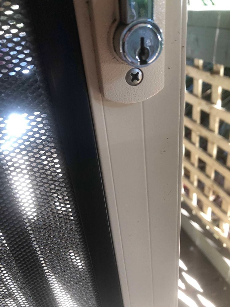 How to remove mesh from security door? - Bunnings Workshop community