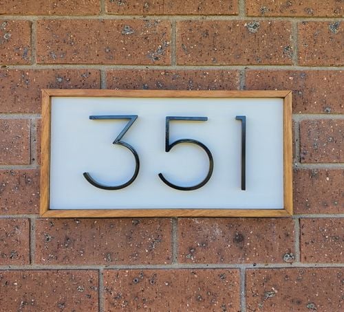 DIY house numbers - Bunnings Workshop community