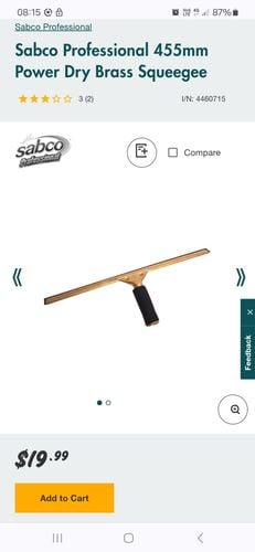 Can you buy a replacement squeegee blade? - Bunnings Workshop community