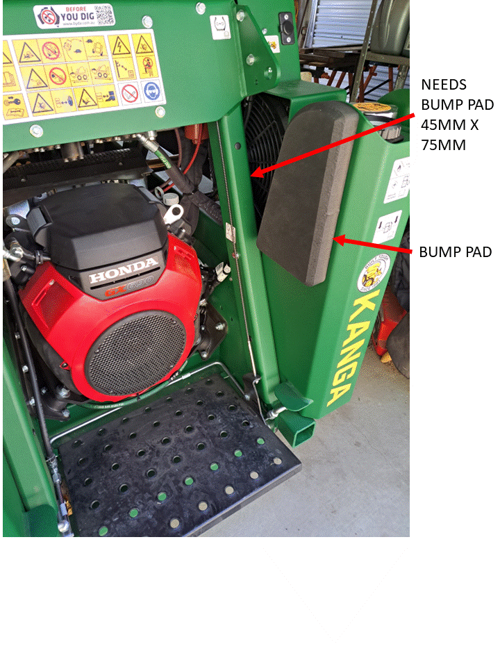How to create a bump pad for mini loader? - Bunnings Workshop community