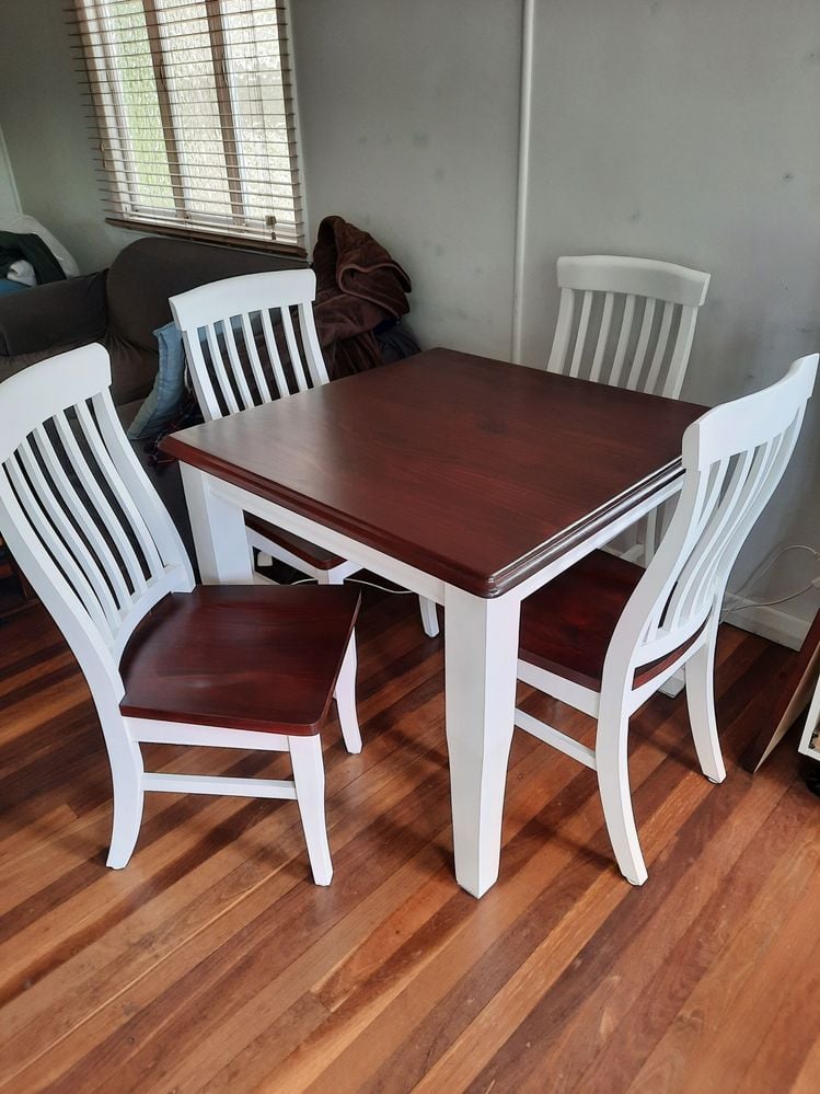 Upcycled dining table - Bunnings Workshop community