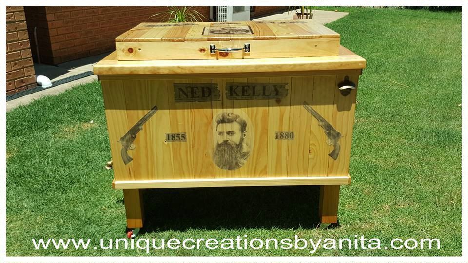 How to Make A Ned Kelly Outdoor Esky From recycled materials - Bunnings ...