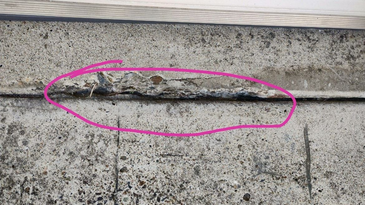 How to repair garage concrete rebated edge? - Bunnings Workshop community