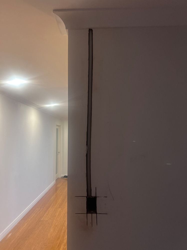How to fill these wall chase? - Bunnings Workshop community